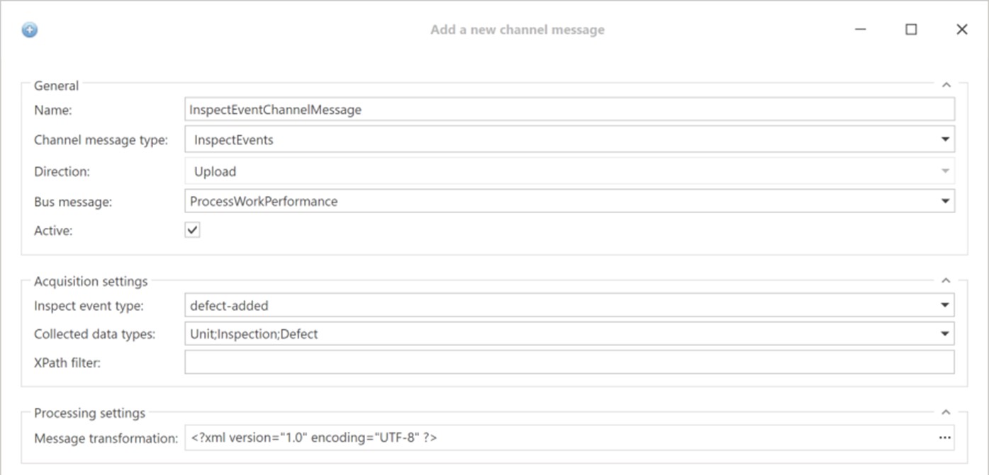 Manage ATS Inspect Web API Channels