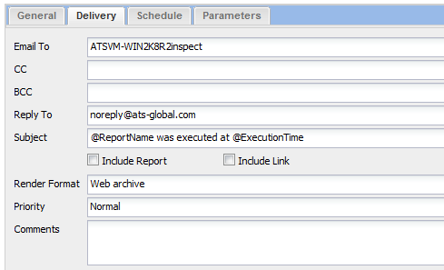 ATS ARS - Inspect Reports