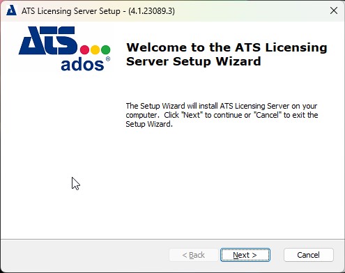 Install ATS Licensing