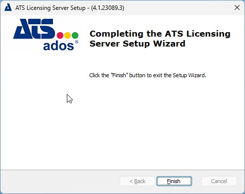 Install ATS Licensing